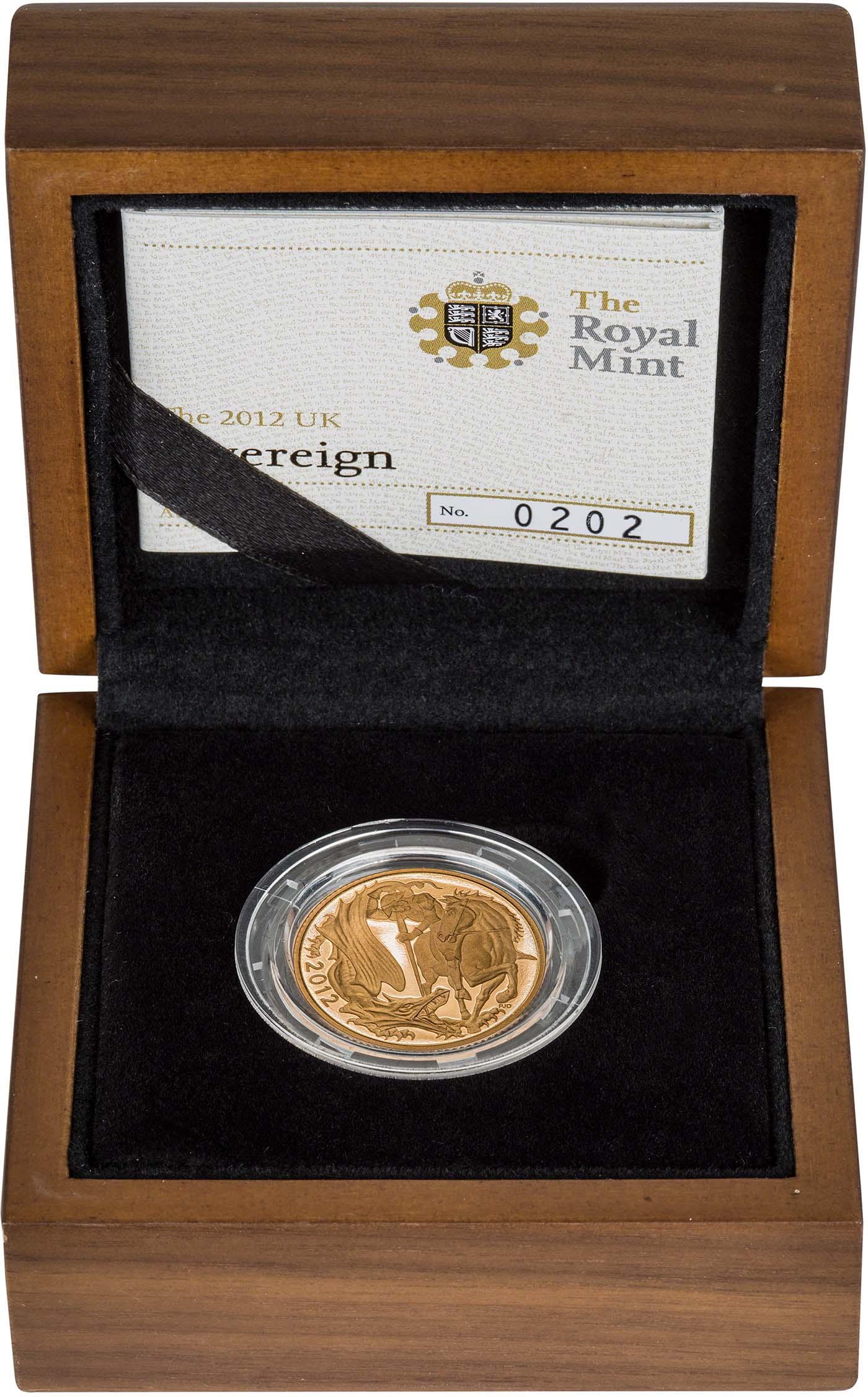 2012 Gold Sovereign Elizabeth II Proof | Chard