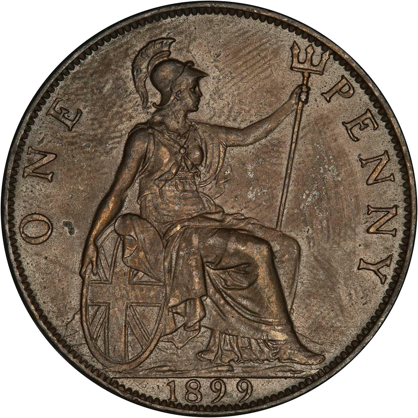 1899 Penny Victoria Veiled Head Coin Chards 38 00 1899 Penny Victoria Veiled Head Coin Chards 38 00