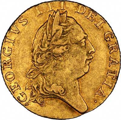 1790 Gold Spade Guinea Coin George III | Chards