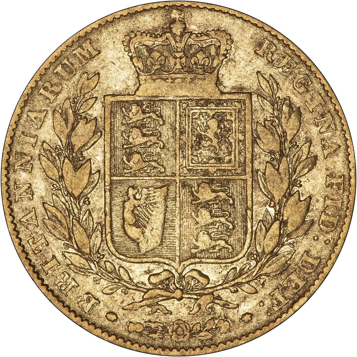 1842 Gold Full Sovereign Victoria London Mint | Chards