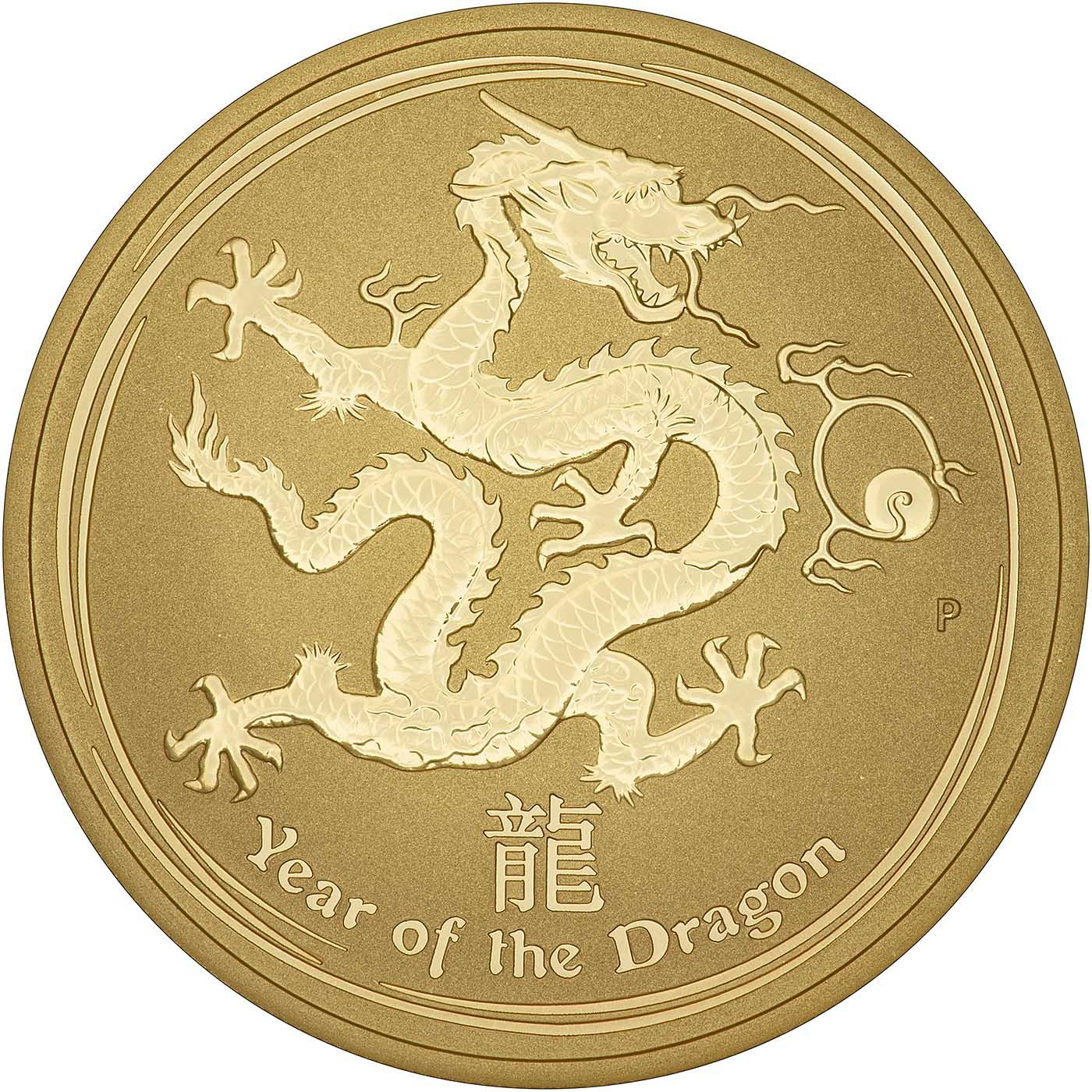 2012 Year of the Dragon 1oz Gold Coin | Chard - £1,887.05