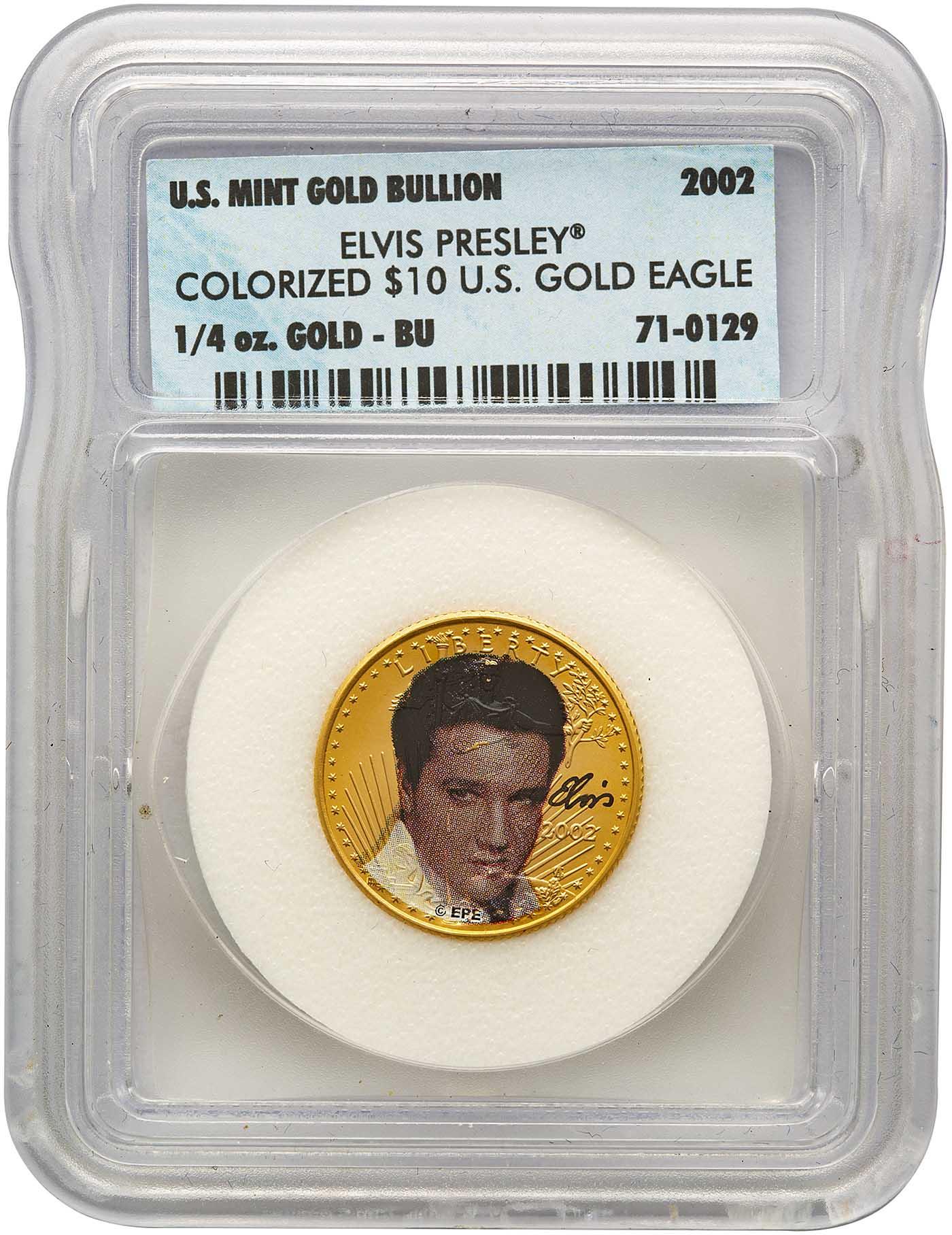 2002 Gold Quarter Eagle Elvis Presley | Chard - £385.42