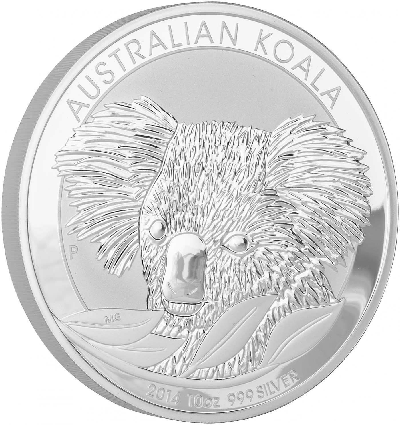 2014 Silver 10 Ounce Koala Coin Perth Mint | Chards