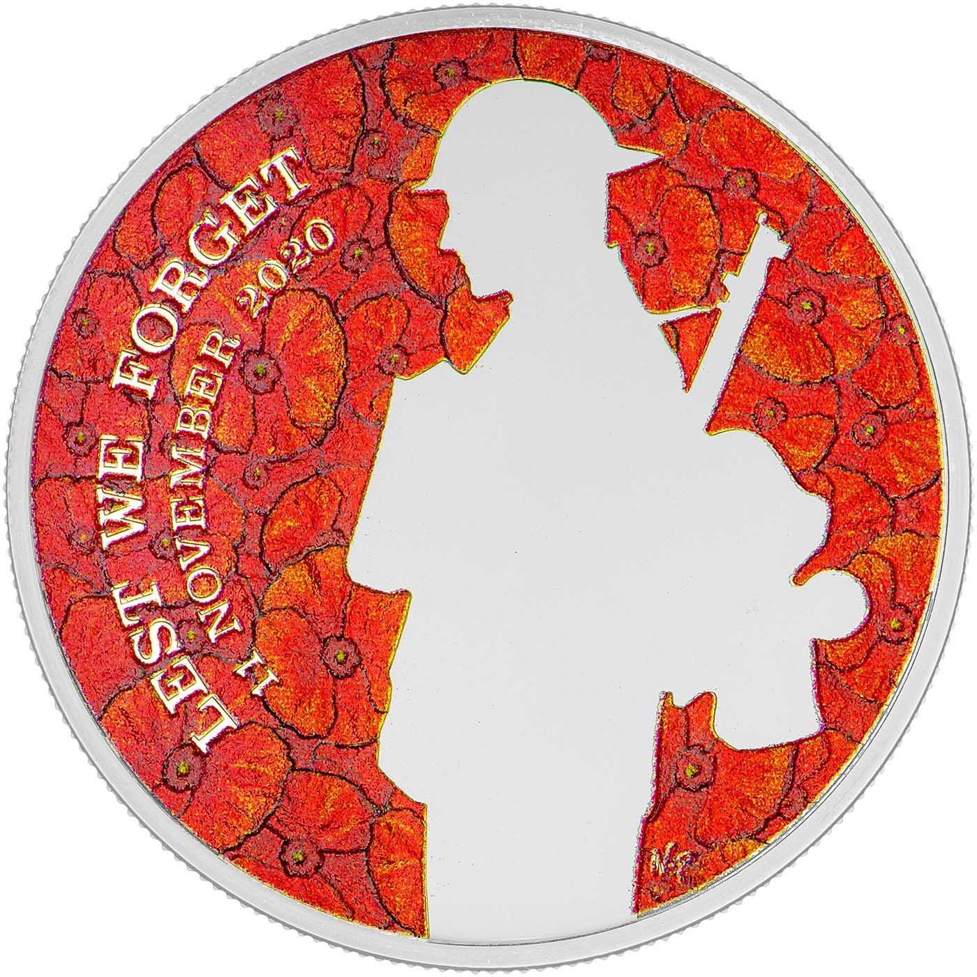 2020 Remembrance Day £5 Coin Silver Proof | Chards