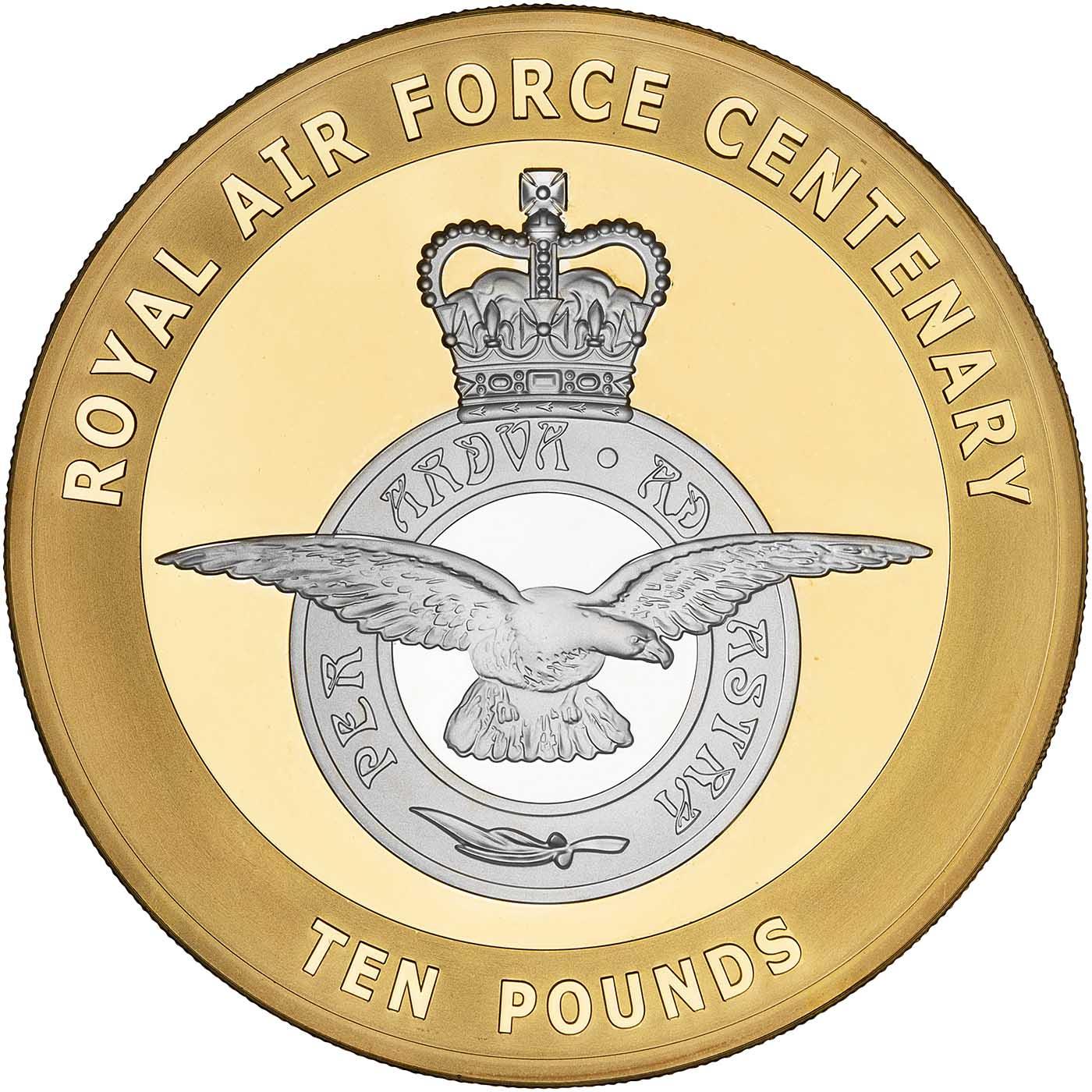 2018 5 oz Gold Proof RAF £10 Coin | Chards - £8,058.25