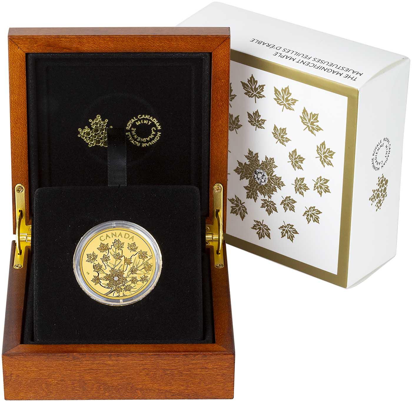 2018 Gold Proof Maple Leaf Magnificent Maple Coin | Chards
