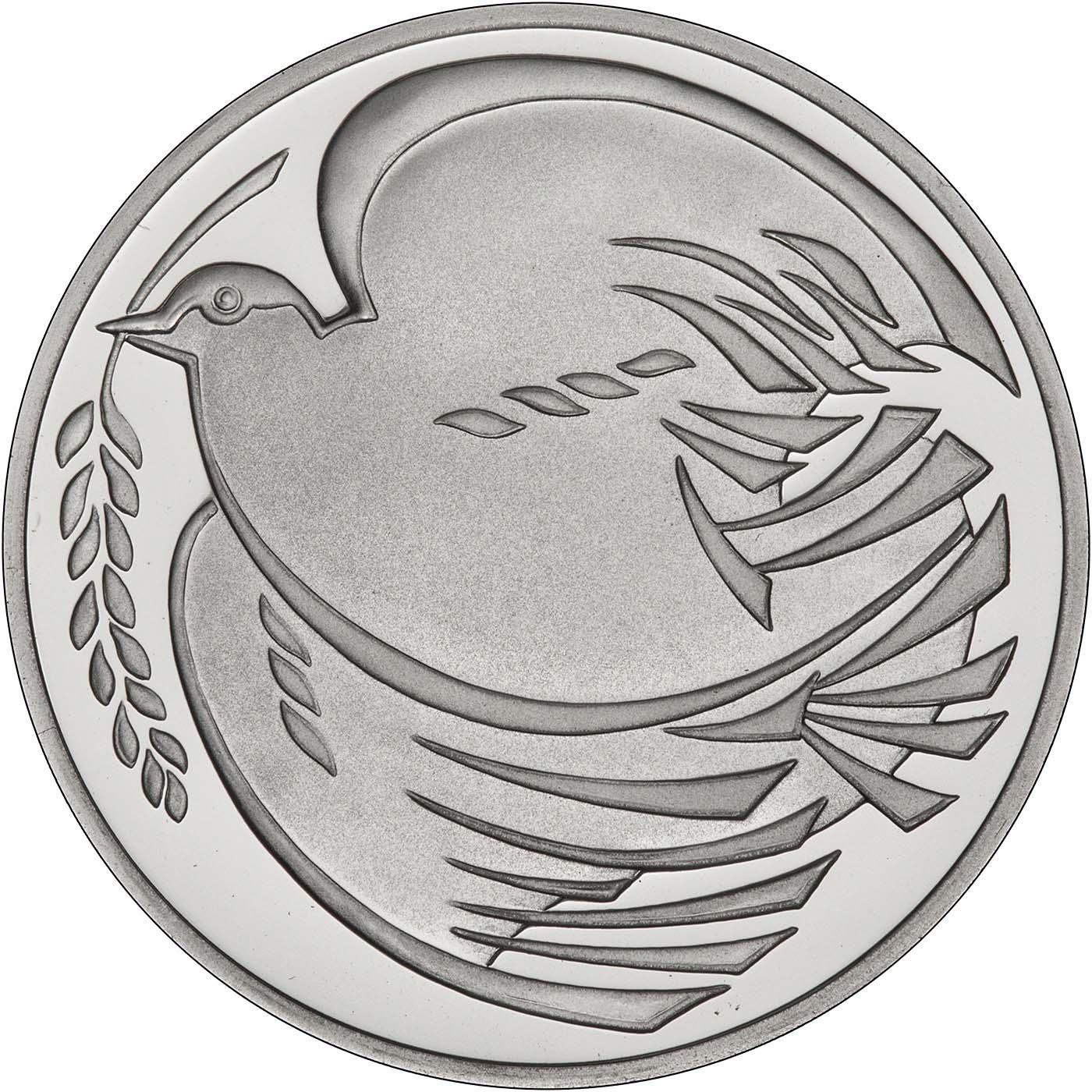 1995 Peace Dove - WWII £2 Silver Proof Piedfort Coin l Chard