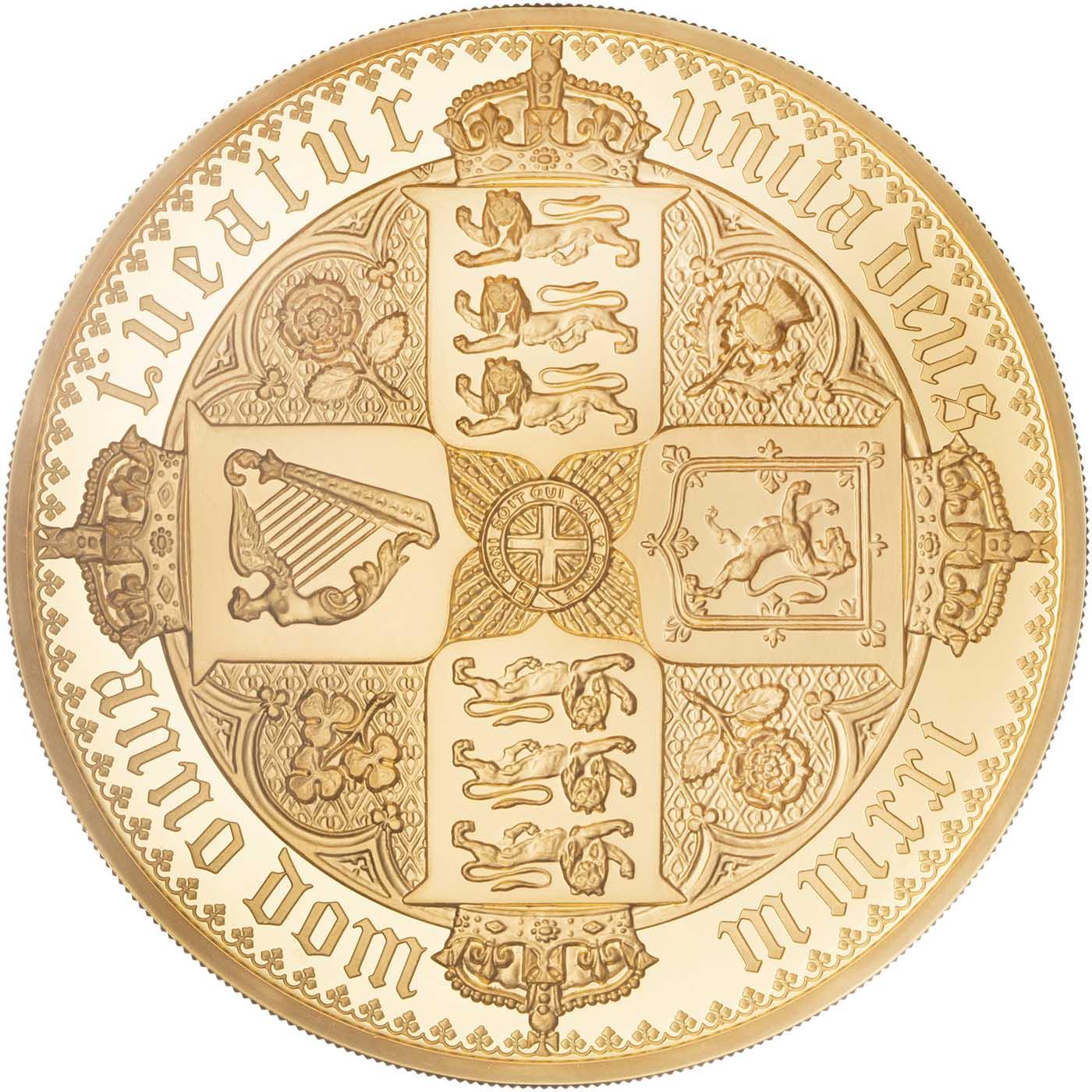 2021 Great Engravers Gothic Crown 10 oz Gold Coin | Chards