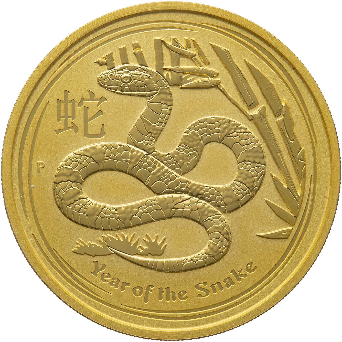 2013 Year of the Snake 2 Ounce Gold Perth Mint Coin | Chards