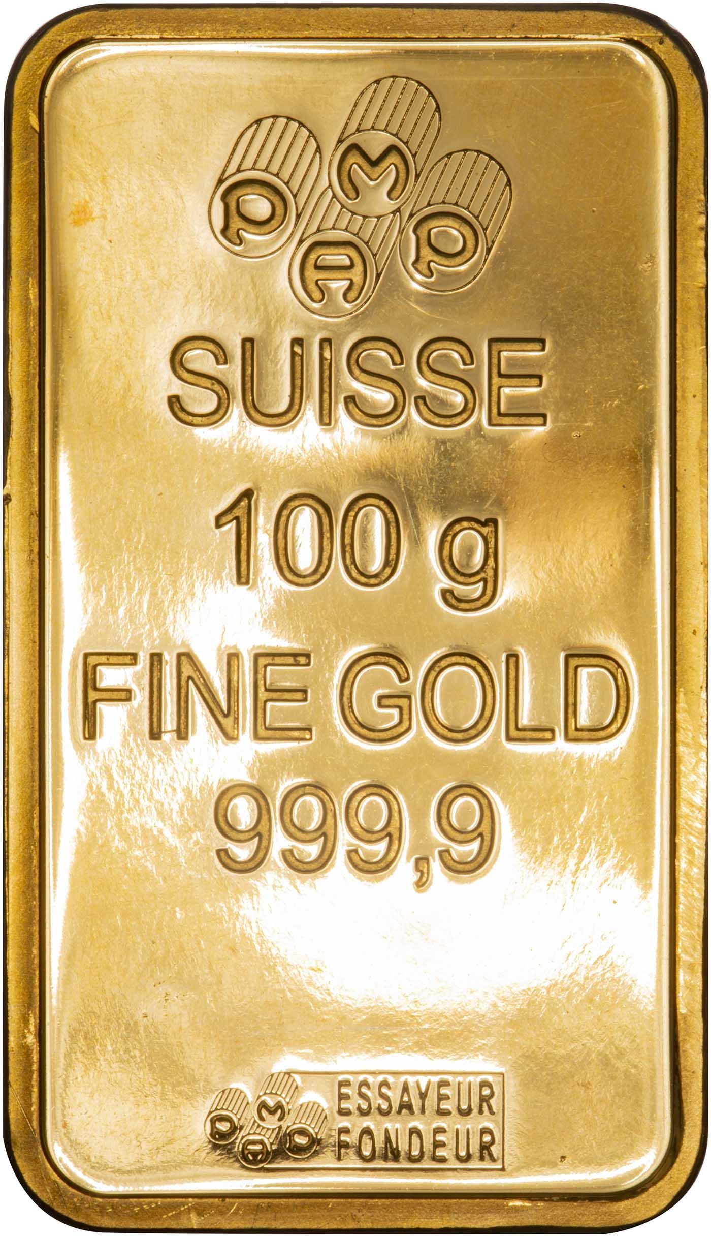 Pre-Owned 100g Gold Lady Fortuna Bullion Bar | Chards