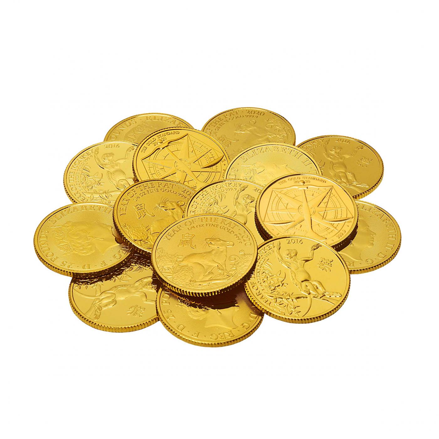 CGT Exempt Minty Gold 1/4 Ounce Coins | Chards