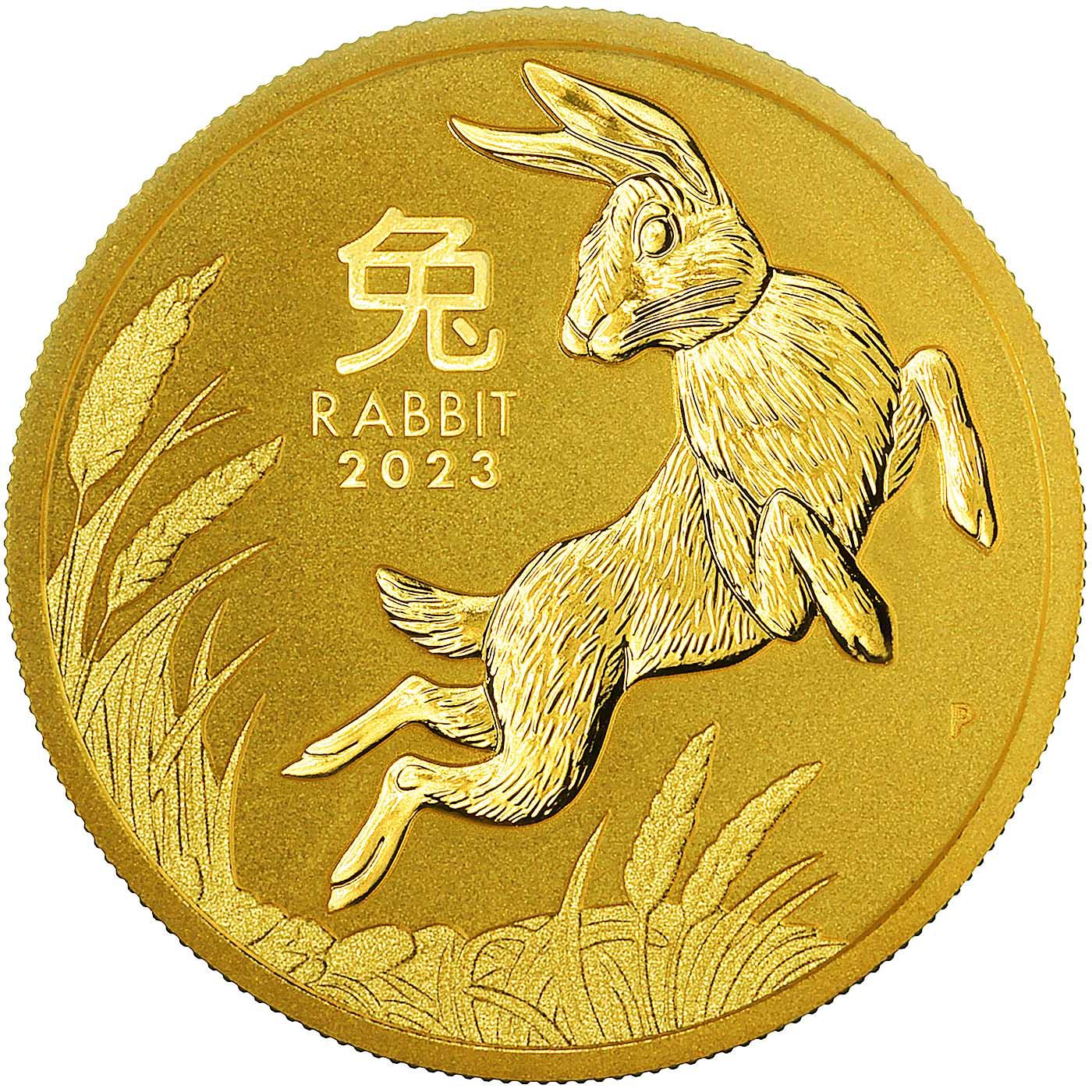 2023 Perth Mint Year of the Rabbit 1 oz Gold Coin | Chards