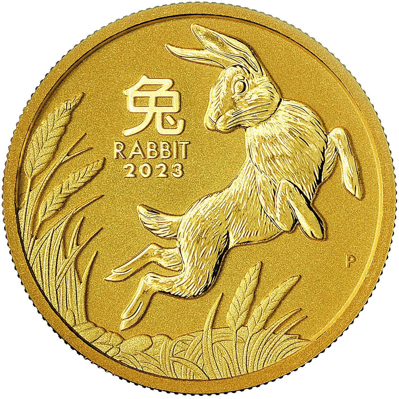 2023 Lunar Rabbit 1/2 oz Gold Bullion Coins | Chards