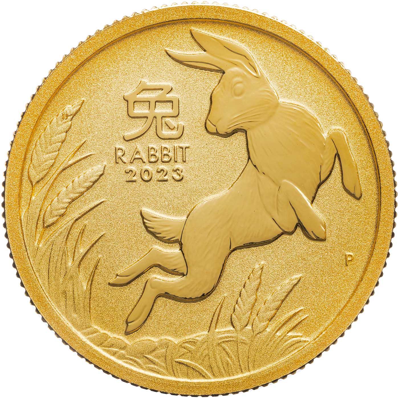 2023 Lunar Rabbit 1/10 oz Gold Bullion Coins | Chards