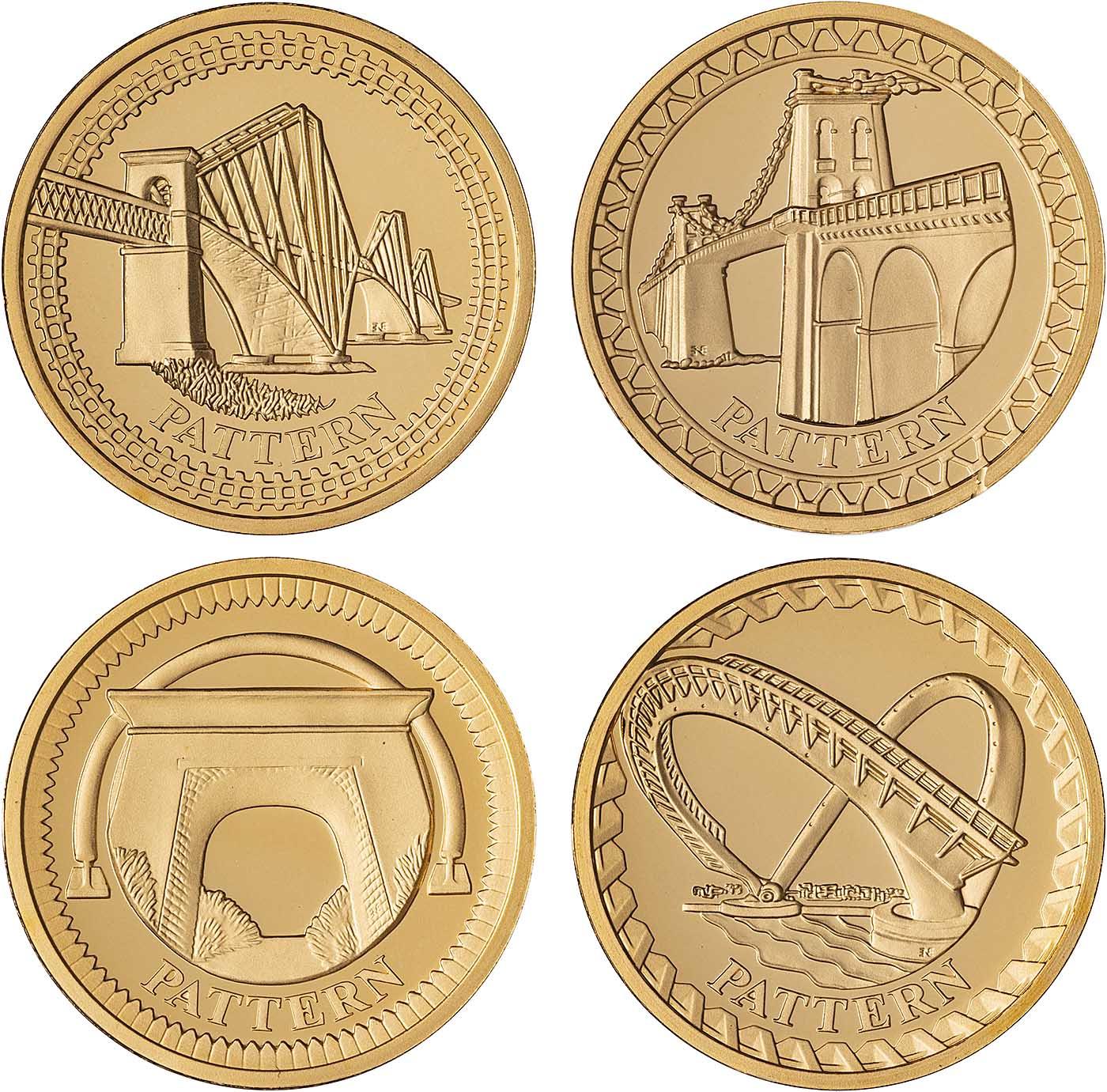 2003 Gold Proof Bridges Royal Mint 4 Coin Set | Chards