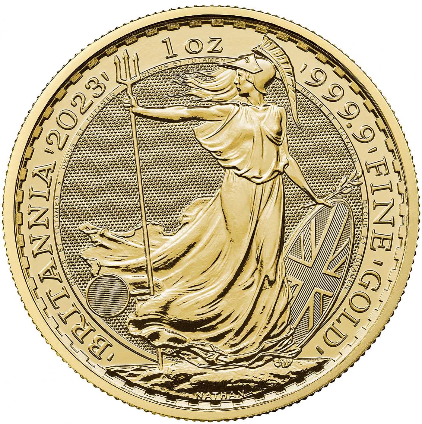 2023 KCIII 1 Ounce Gold Britannia Bullion Coin | Chards