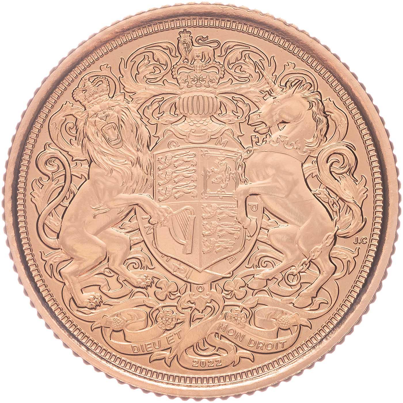 2022 Half Sovereign Royal Mint Gold QEII Memorial | Chards