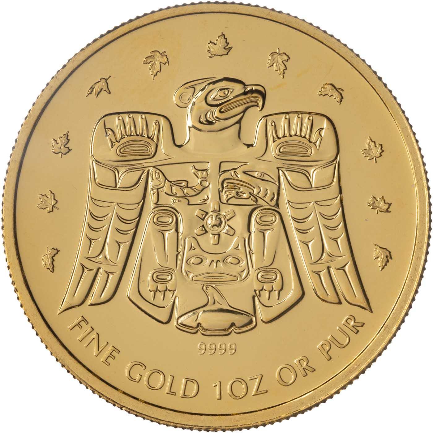 2009 1 Ounce Gold Vancouver Olympics Bullion Coin | Chards