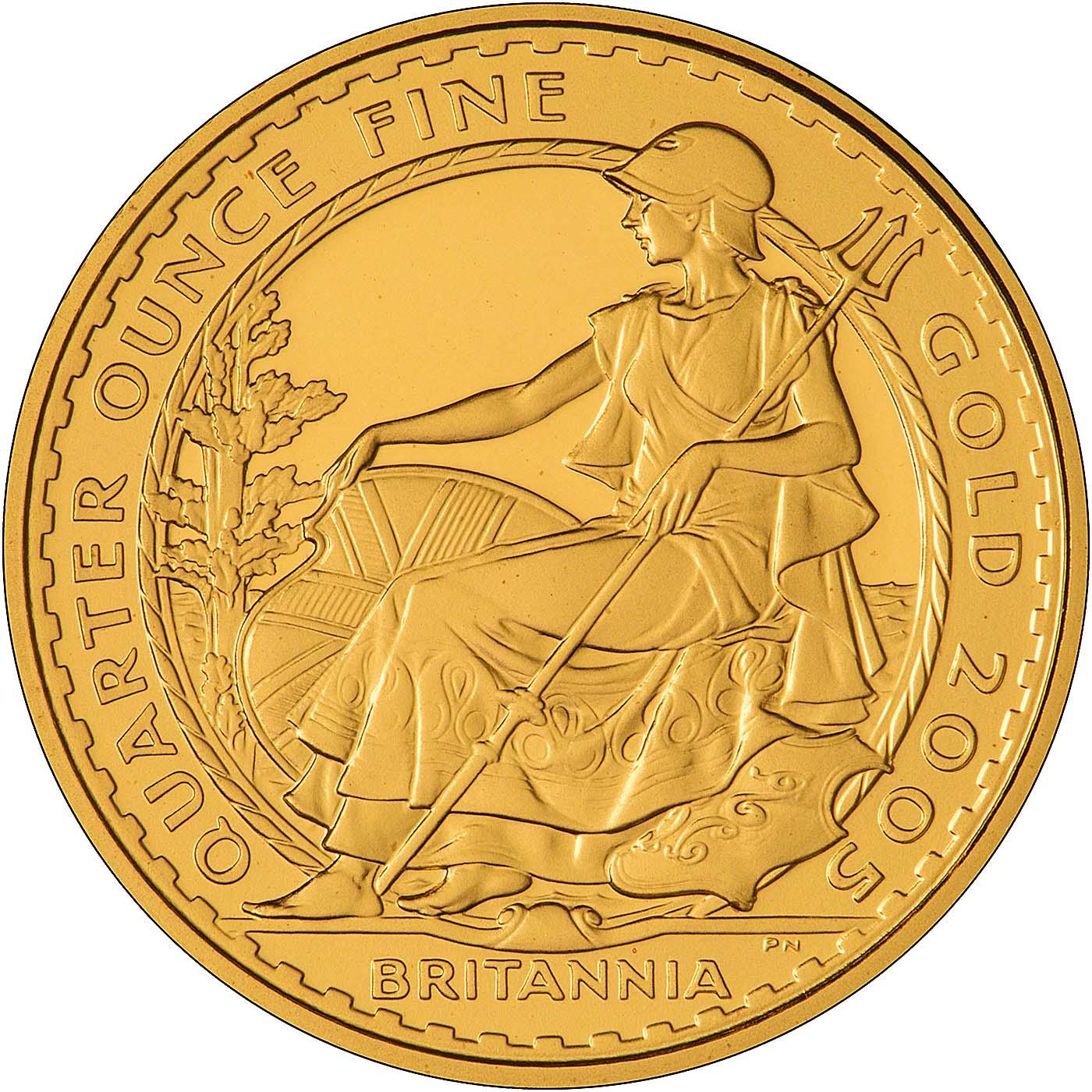 2005 Gold Britannia 0.25 oz Proof Coin | Chard