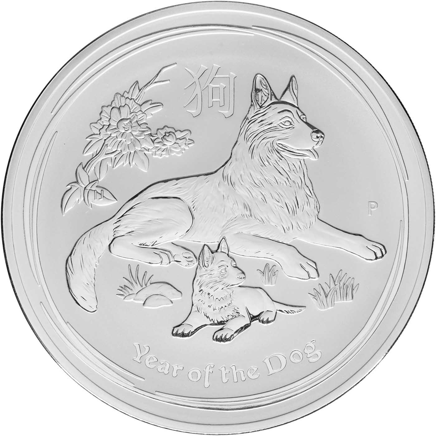 2018 Silver Year of the Dog 10 Kilogram Perth Mint | Chards