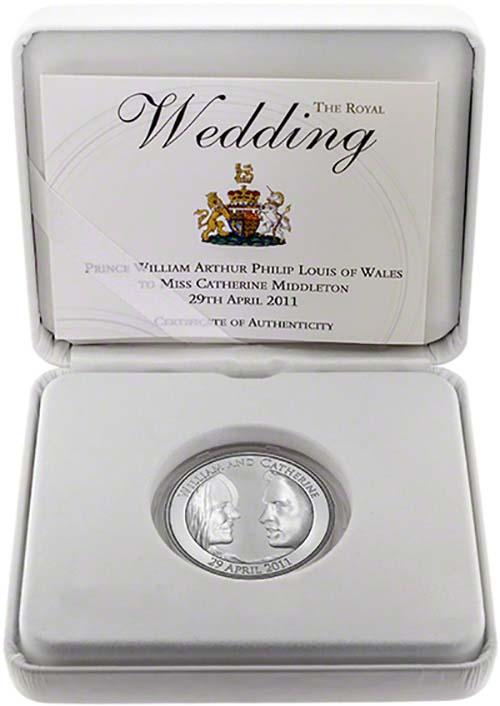 2011 Royal Wedding William and Kate £5 Silver Proof | Chards
