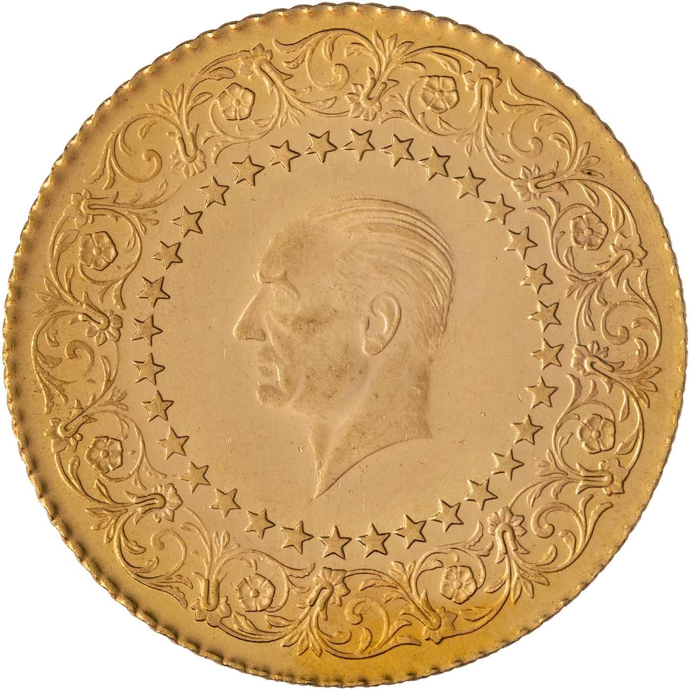 Turkish 50 Kurush Darphane Mint Gold Bullion Coin | Chards