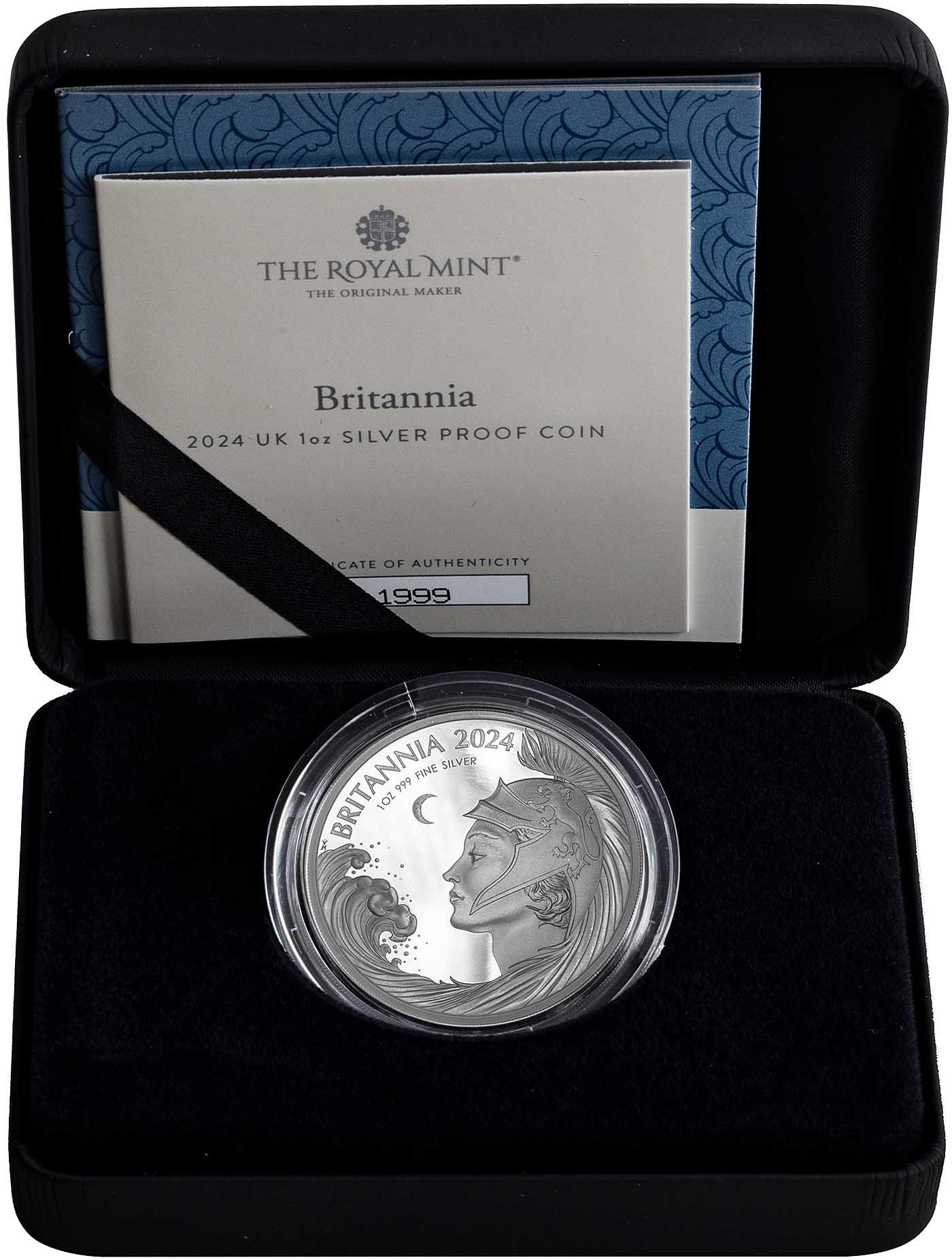 2024 1 oz Silver Proof Britannia | Chards - £103.50