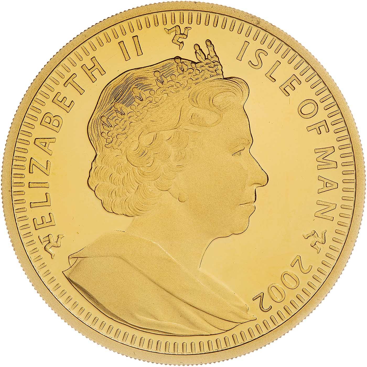 2002 Gold Proof Isle of Man 2 Coin Set |Chards