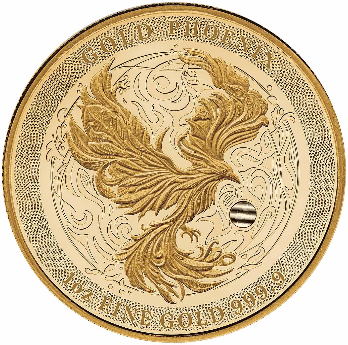 2025 Bulmint Phoenix Gold 1 oz Coin | Chards - From £2,272.81