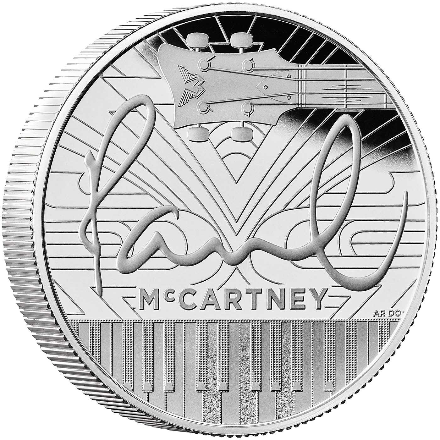 2024 UK Paul McCartney Silver Proof 2 oz Coin | Chards