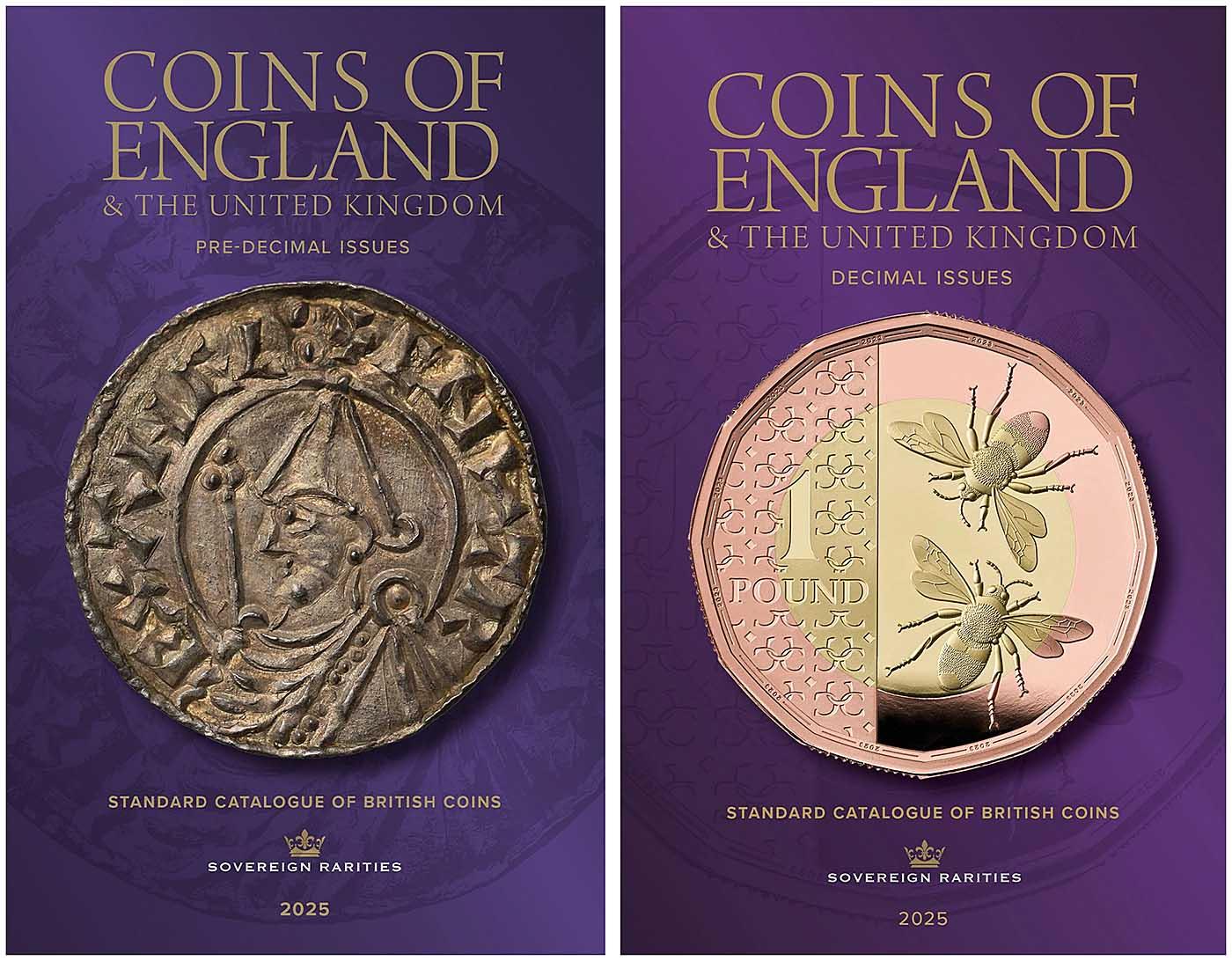 2025 Coins of England and the UK Book Bundle | Chards