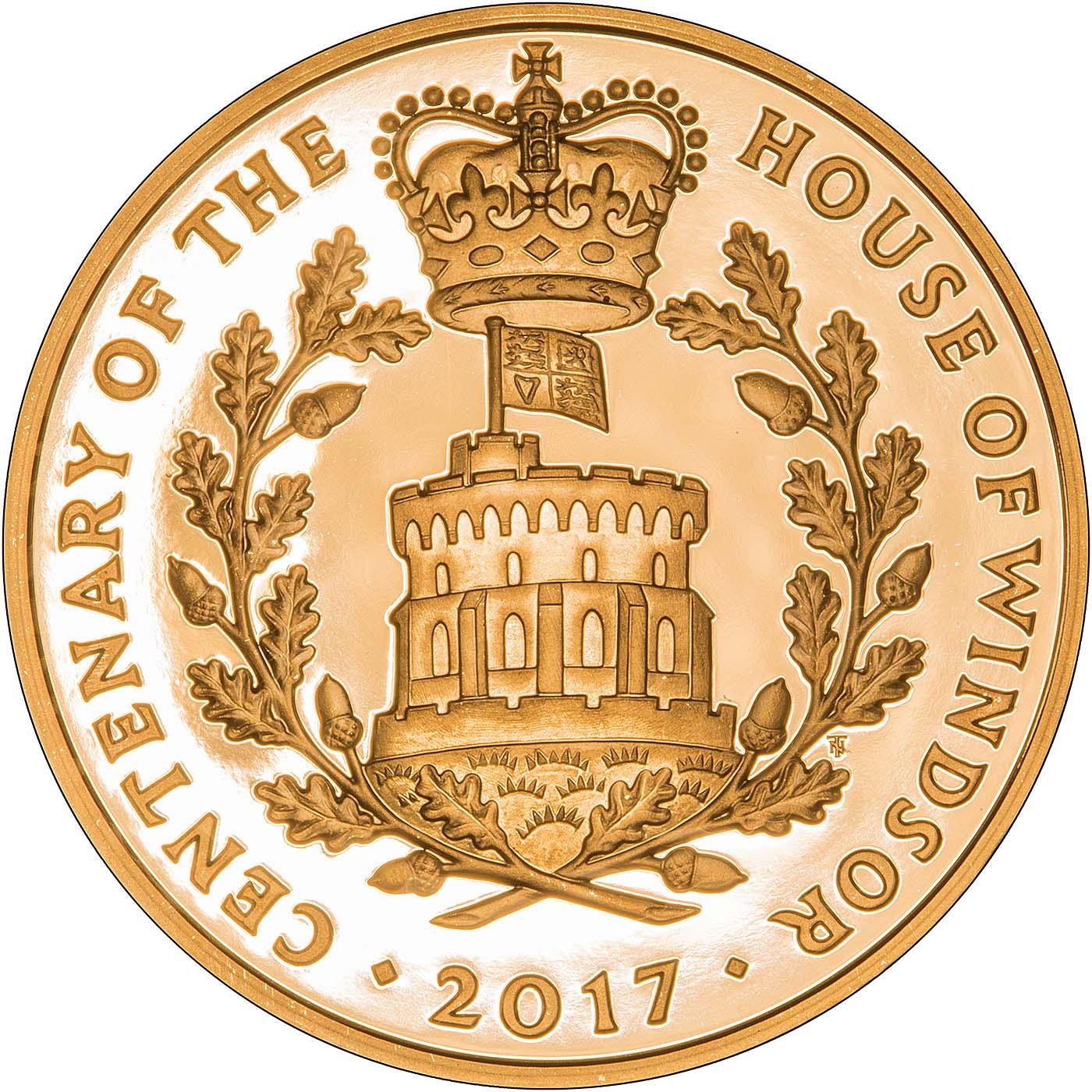 2017 House of Windsor Gold Proof Crown | Chard