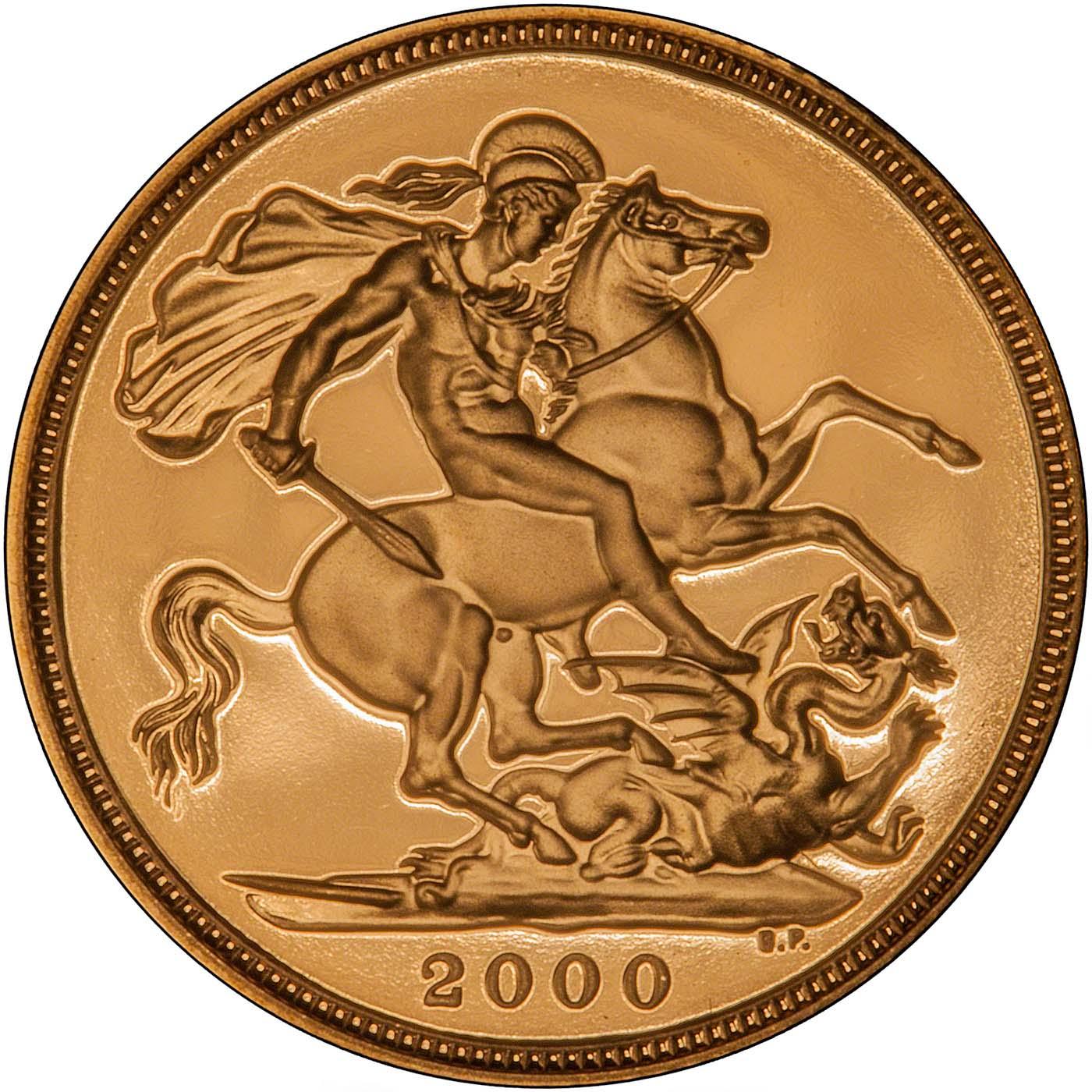 2000 Gold Sovereign Elizabeth II w/o Box - £793.78
