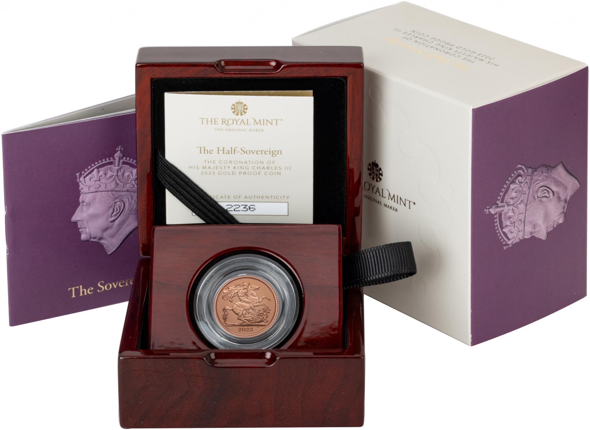 2023 Royal Mint Gold Proof KCIII Sovereign Coin | Chards