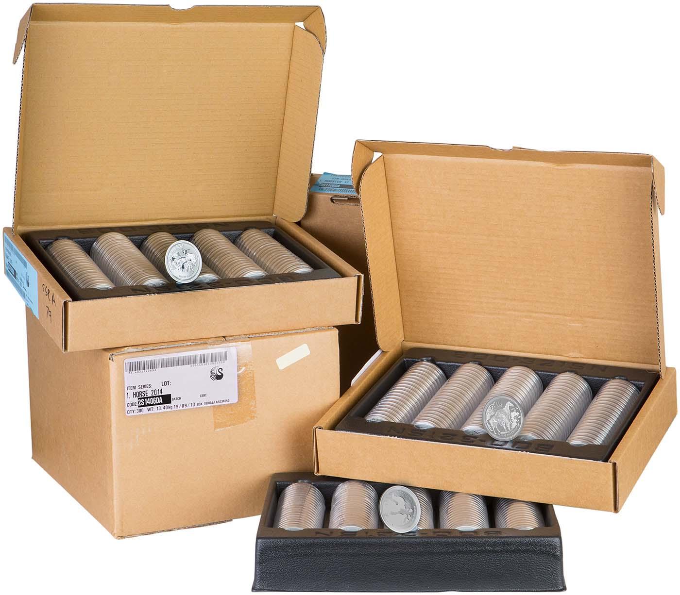 Australian Lunar Silver One Ounce Mixed Monster Box | Chard