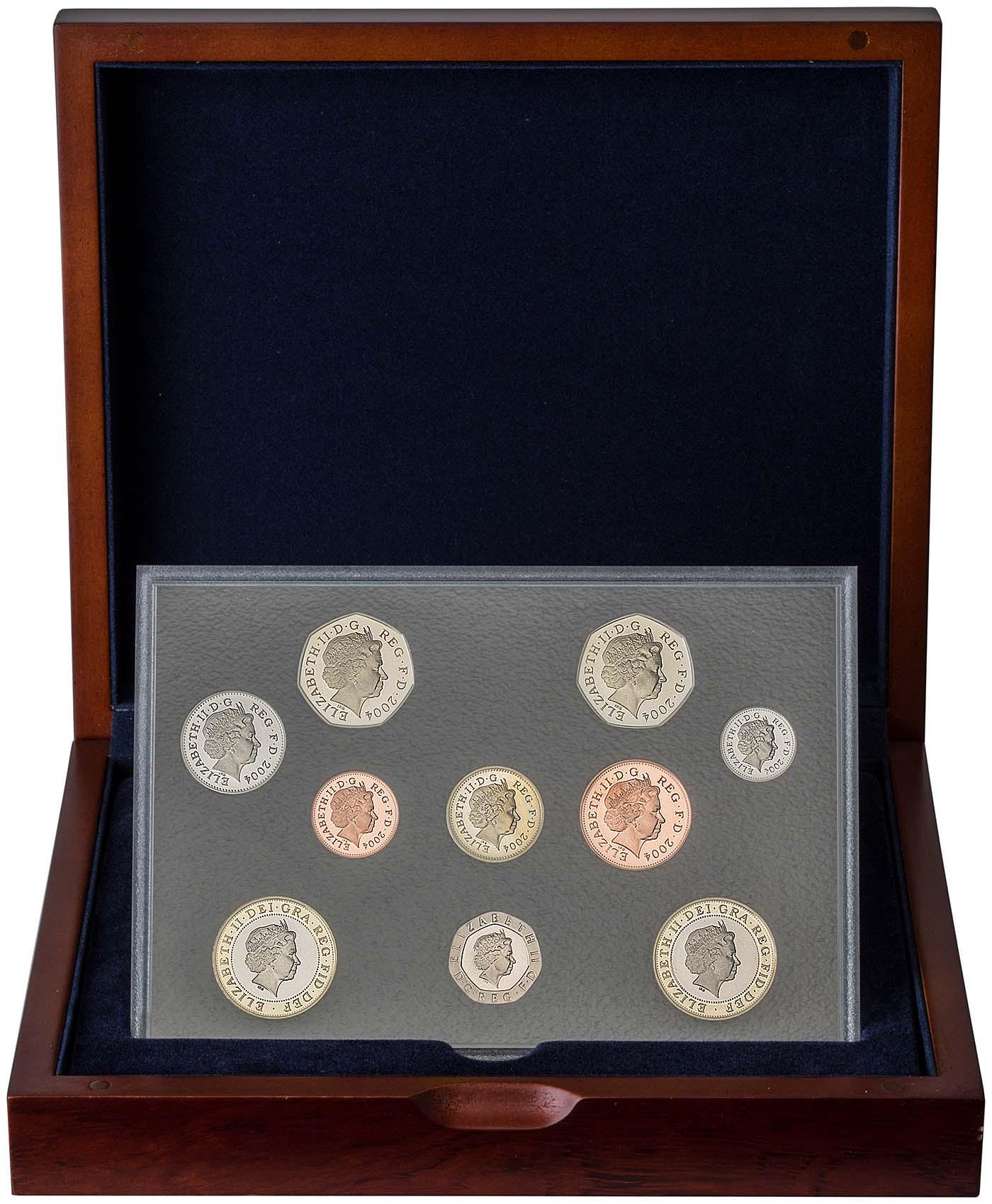 2004 UK Executive Proof Coin Set l Chards - £60.00