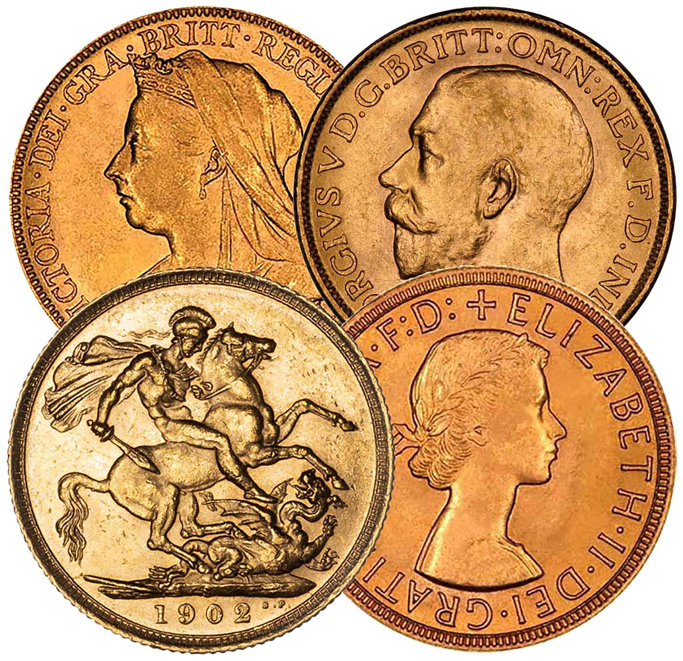 Gold Sovereigns Grade C | Chards - From £531.47