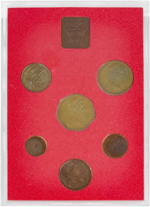 1973 UK Proof Annual Coin Set l Chard - £15.00