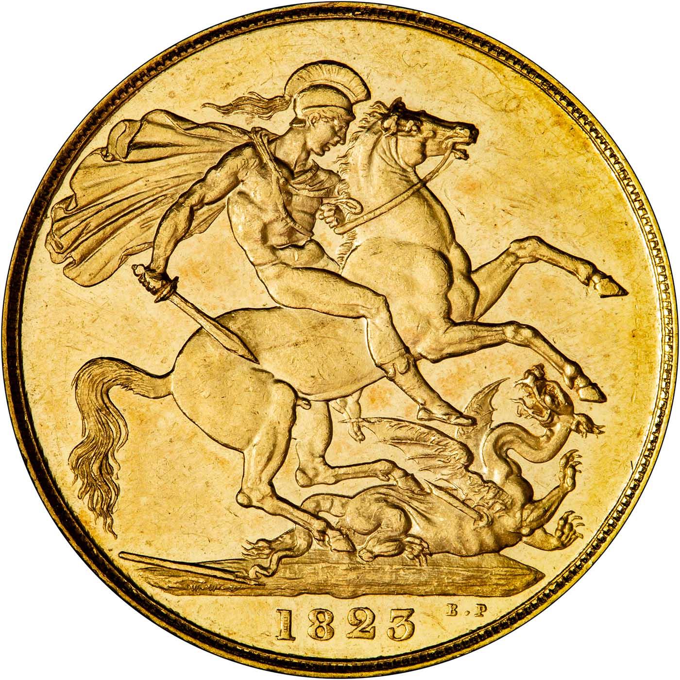 1823 George IV Gold Double Sovereign Bullion Coin | Chards