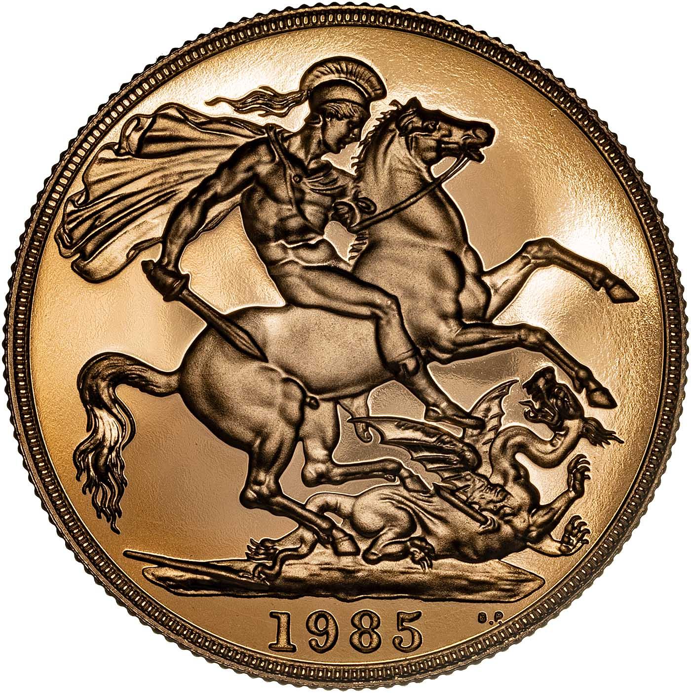 1985 QEII Gold Proof Double Sovereign Royal Mint | Chards