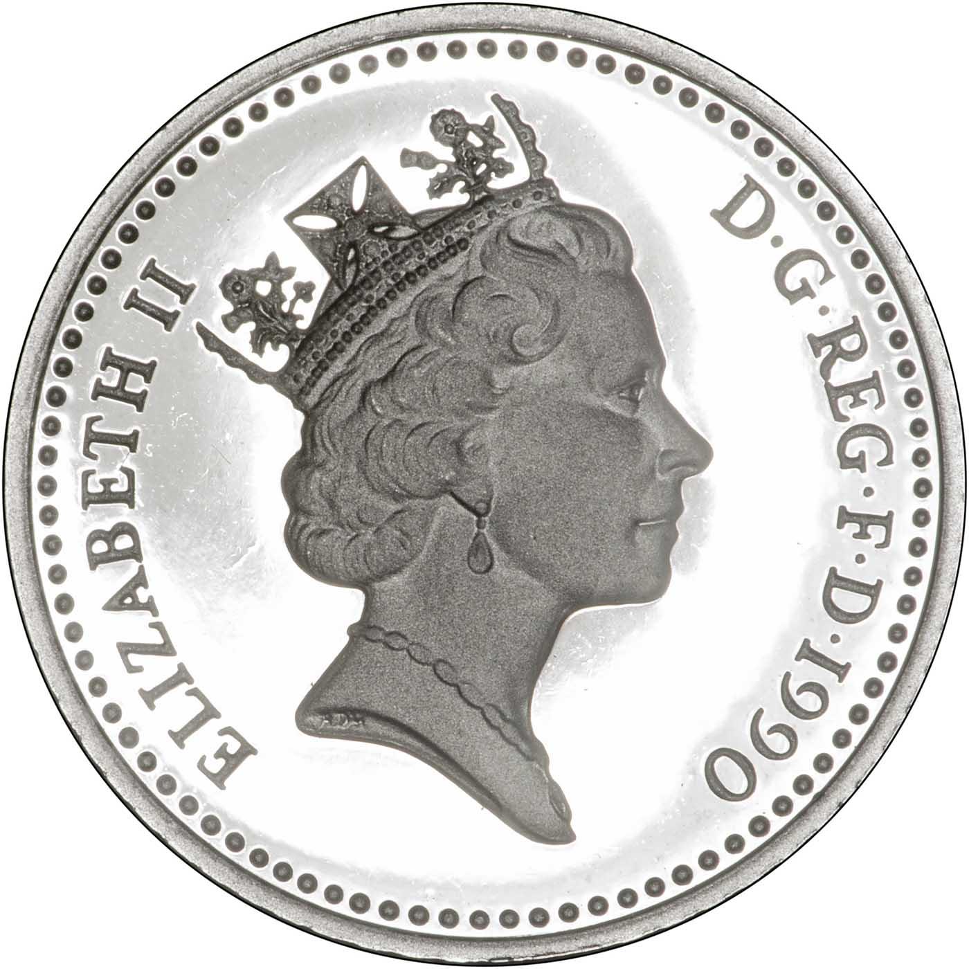 1990 Five Pence Piedfort Silver Proof Coin Chards 1990-five-pence-piedfort-silver-proof-coin-chards