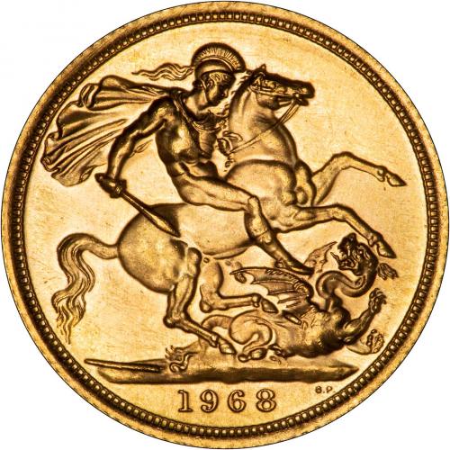 1968 Gold Sovereign Elizabeth II | Chards - £379.37