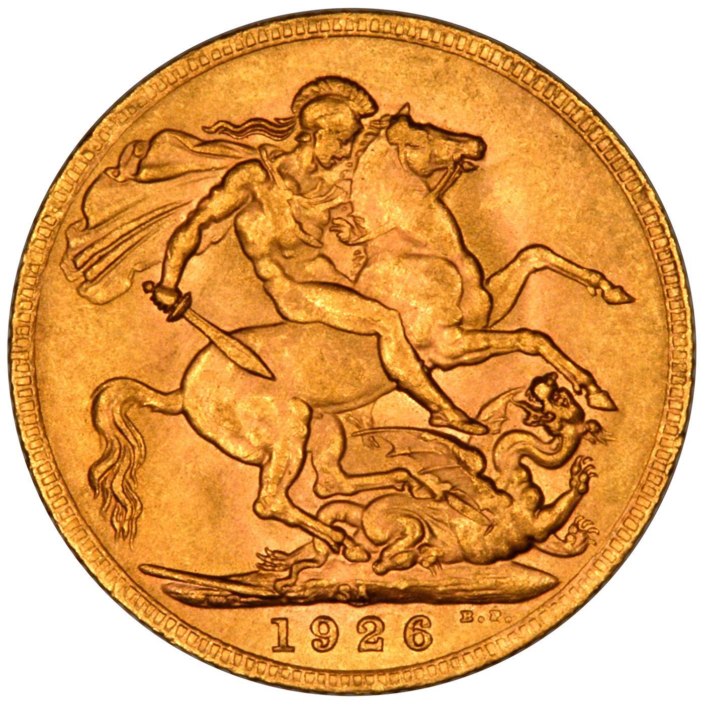 1926 Gold Sovereign George V | South Africa Mint | Chard