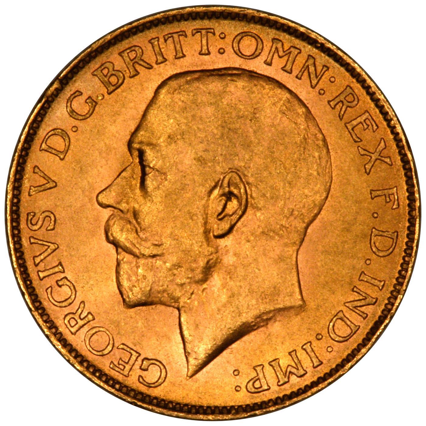 1926 Gold Sovereign George V | Perth Mint | Chard