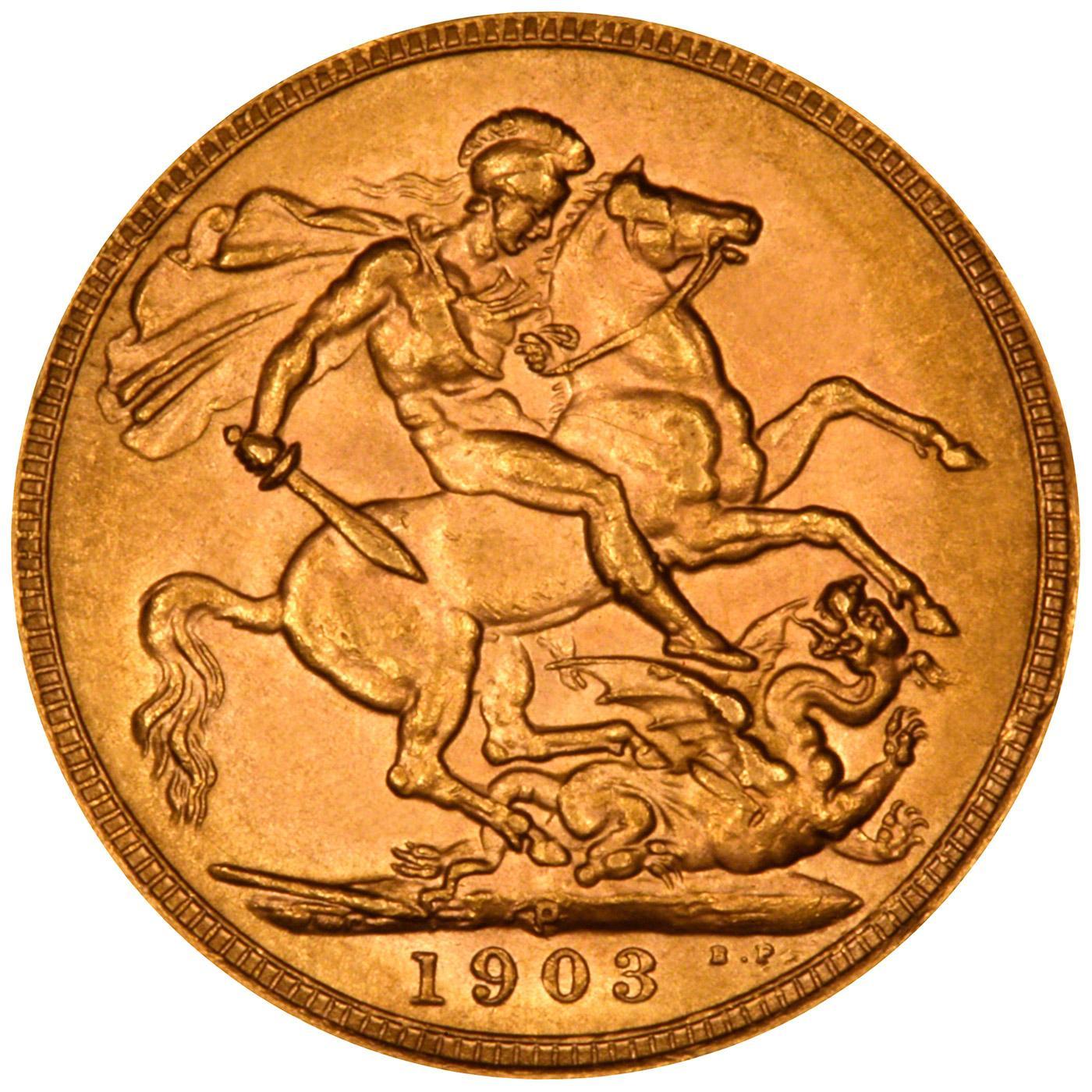1903 Gold Sovereign Edward VII Perth | Chards - £529.84