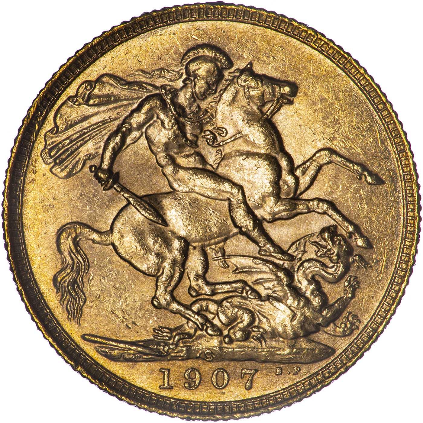 1907 Gold Sovereign Edward VII Sydney | Chards