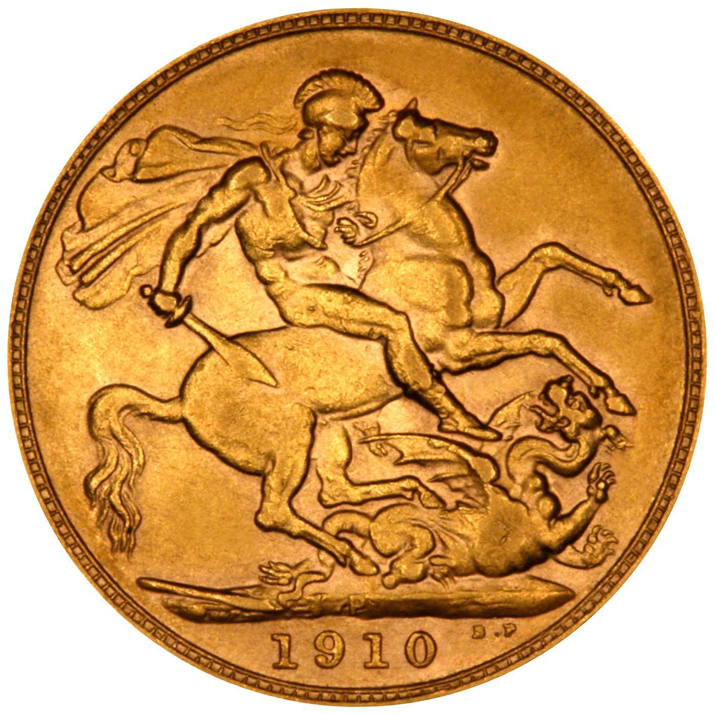 1910 Gold Sovereign Edward VII | Perth Mint | Chard