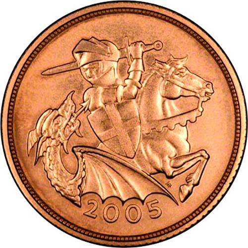 2005 Gold Sovereign Elizabeth II UNC | Chards - £404.08