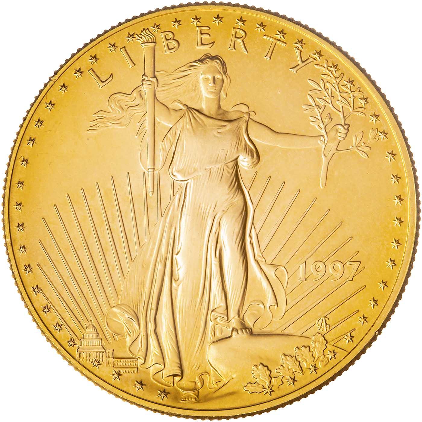 1997 Gold 1 Ounce Eagle Coin | Chards - £1,612.74