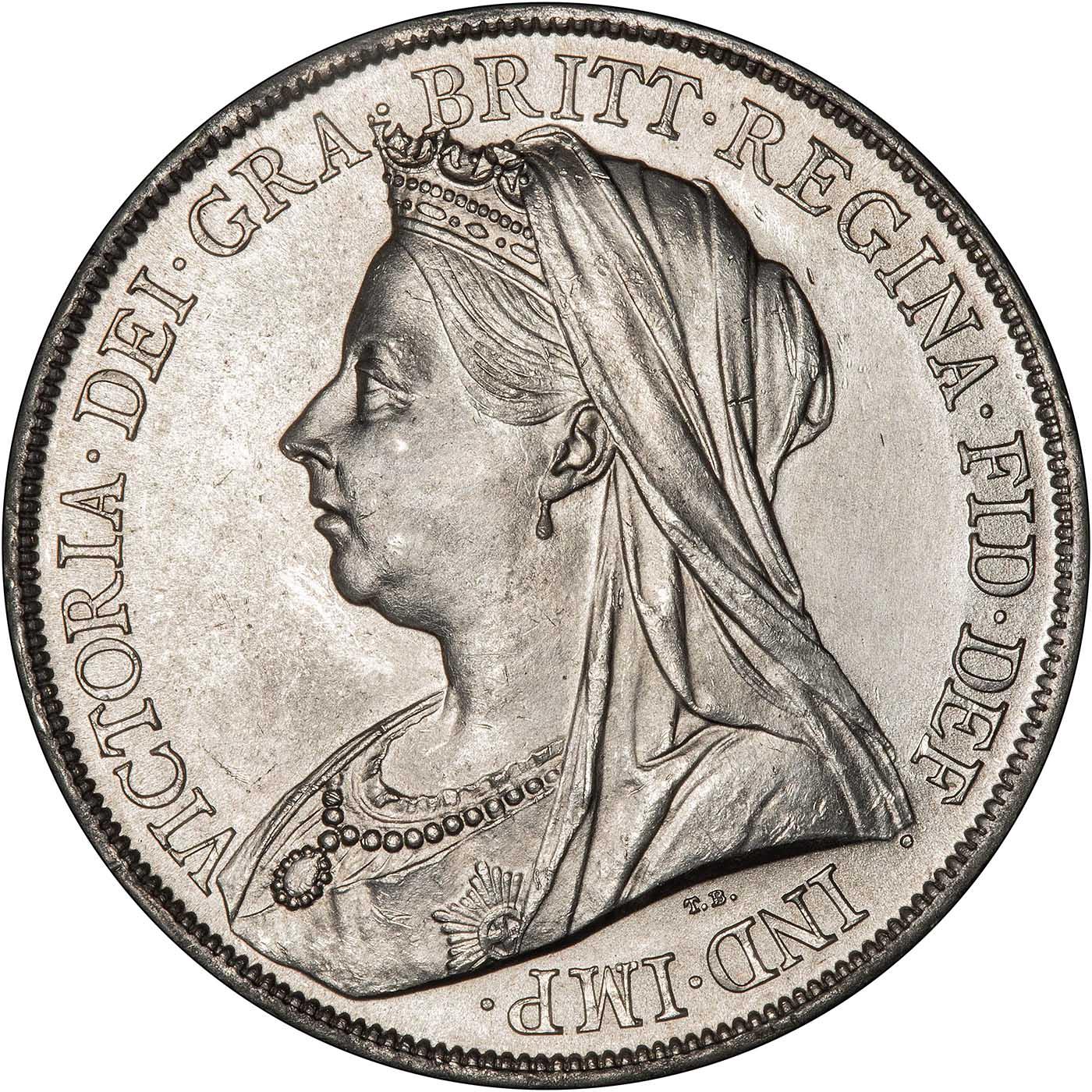 1899 Victoria Old Head Silver Crown | Chards - £750.00